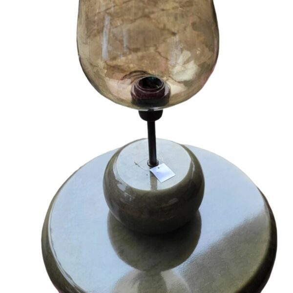 Tafellamp "Tulip" Groen Glas/metaal - Helene Livingstyle